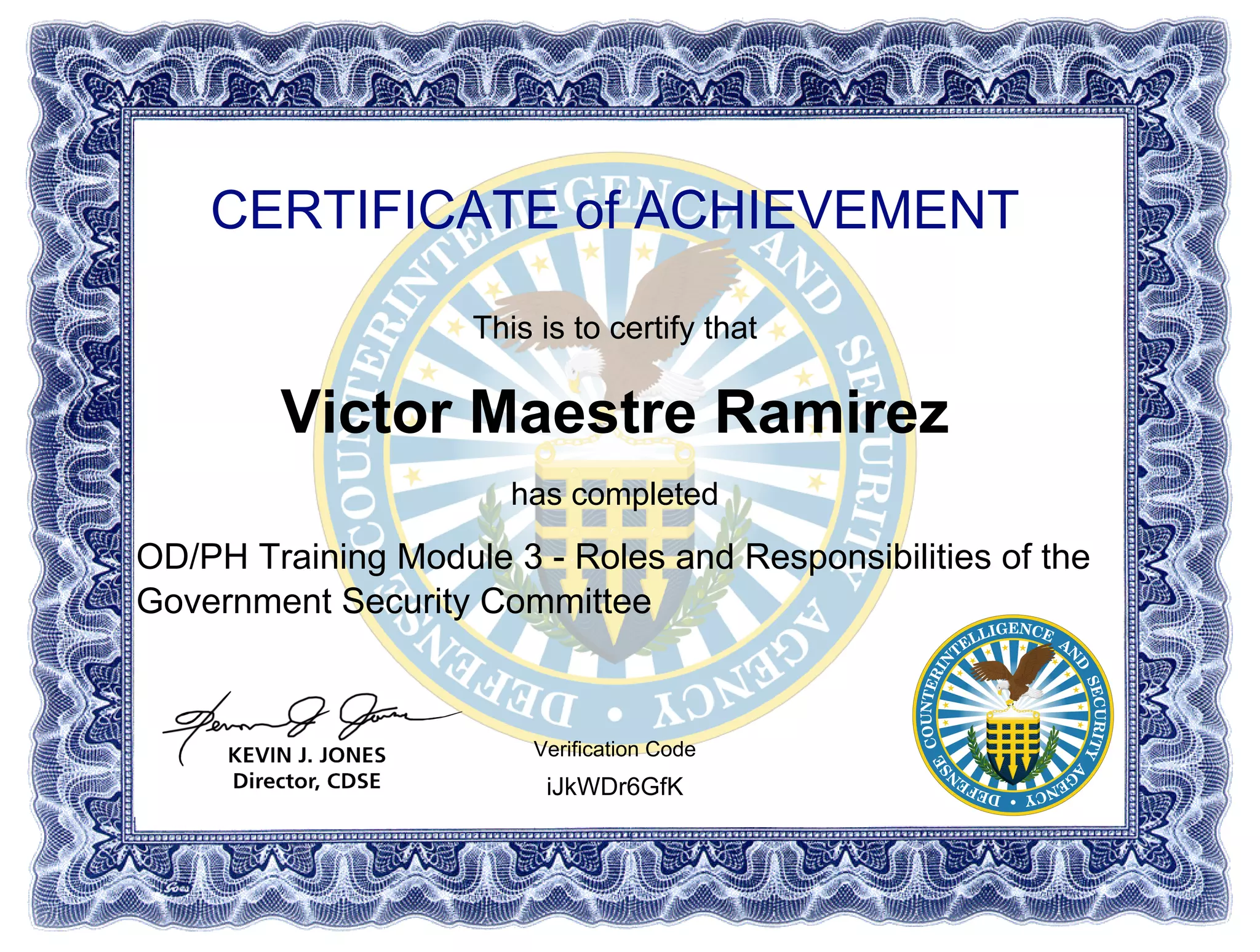 Roles and Responsibilities of the Government Security Committee ...