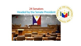 ROLES AND RESPONSIBILITIES OF THE PHILIPPINE SENATE AND HOUSE OF ...