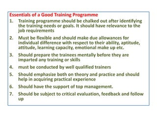 Roles and responsibilities of trainers | PPTX