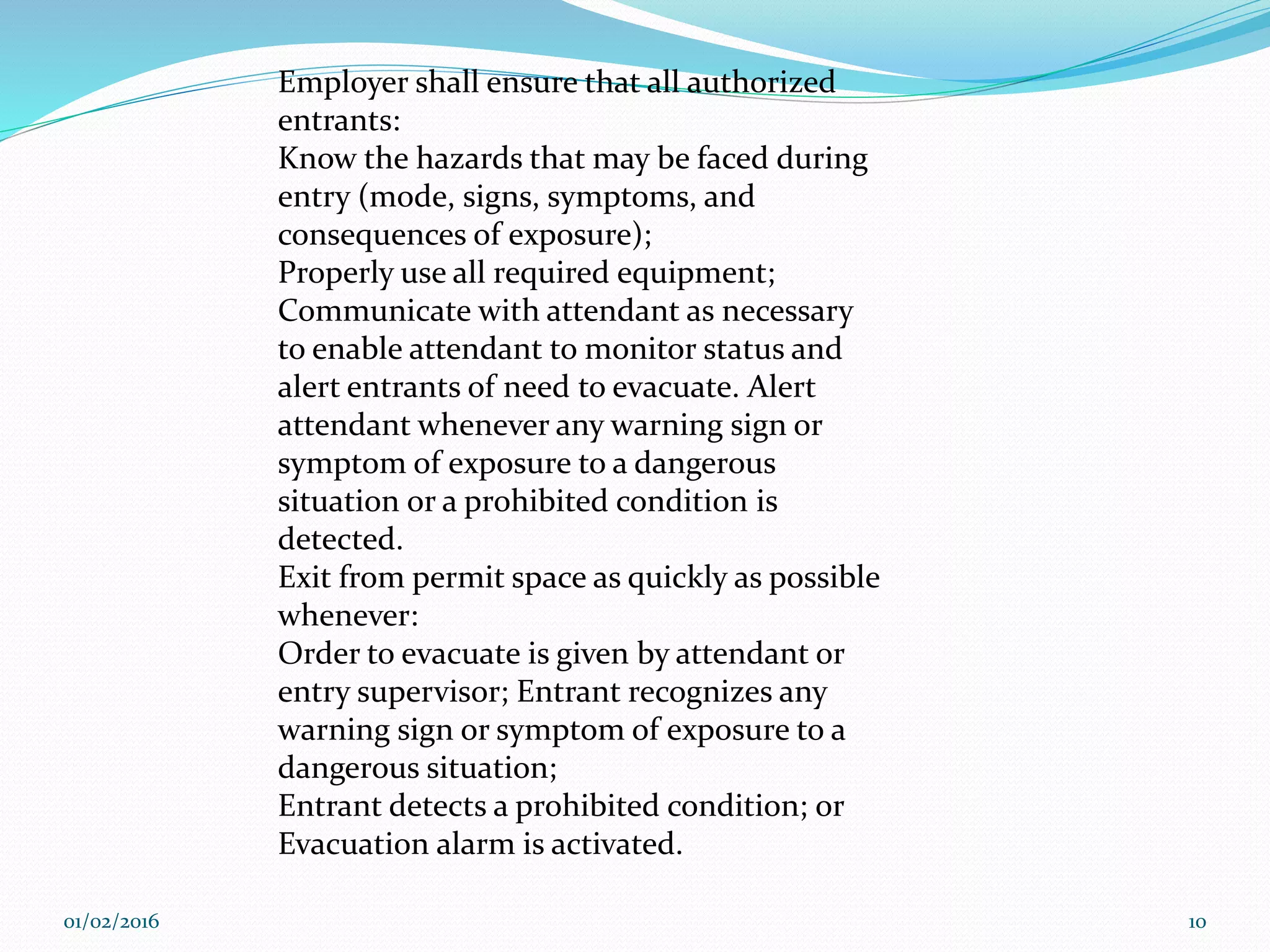 Roles, Duties and Responsibilities of Standby Man | PPTX