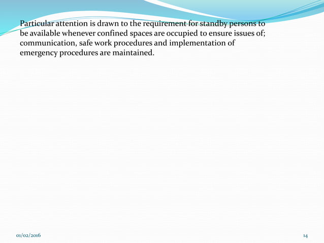 Roles, Duties and Responsibilities of Standby Man | PPTX