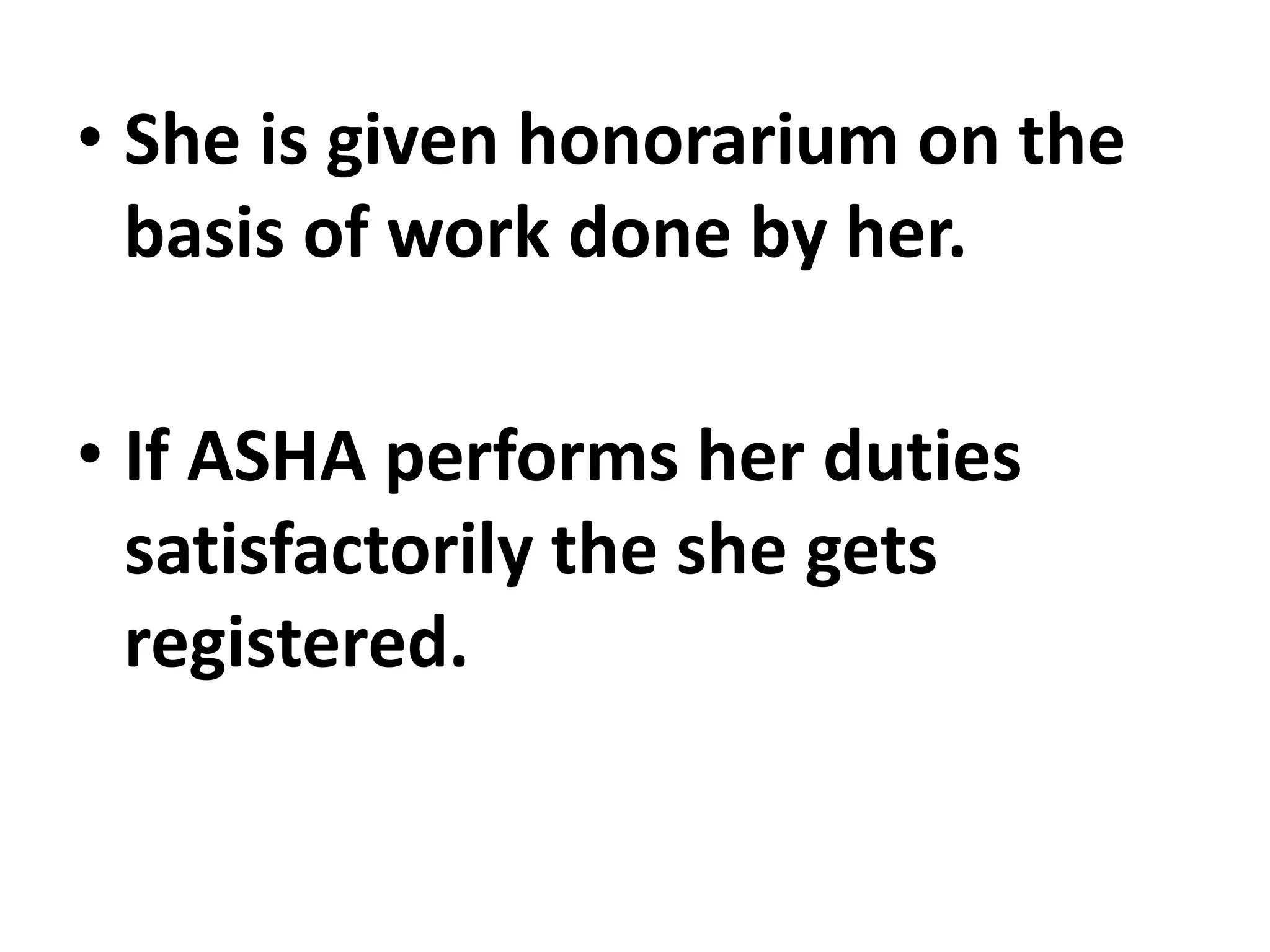 ROLES & FUNCTIONS OF ASHA-INDIA | PPTX