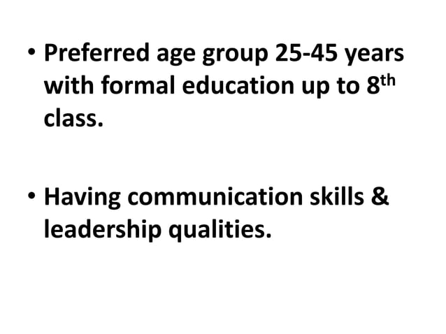 ROLES & FUNCTIONS OF ASHA-INDIA | PPTX