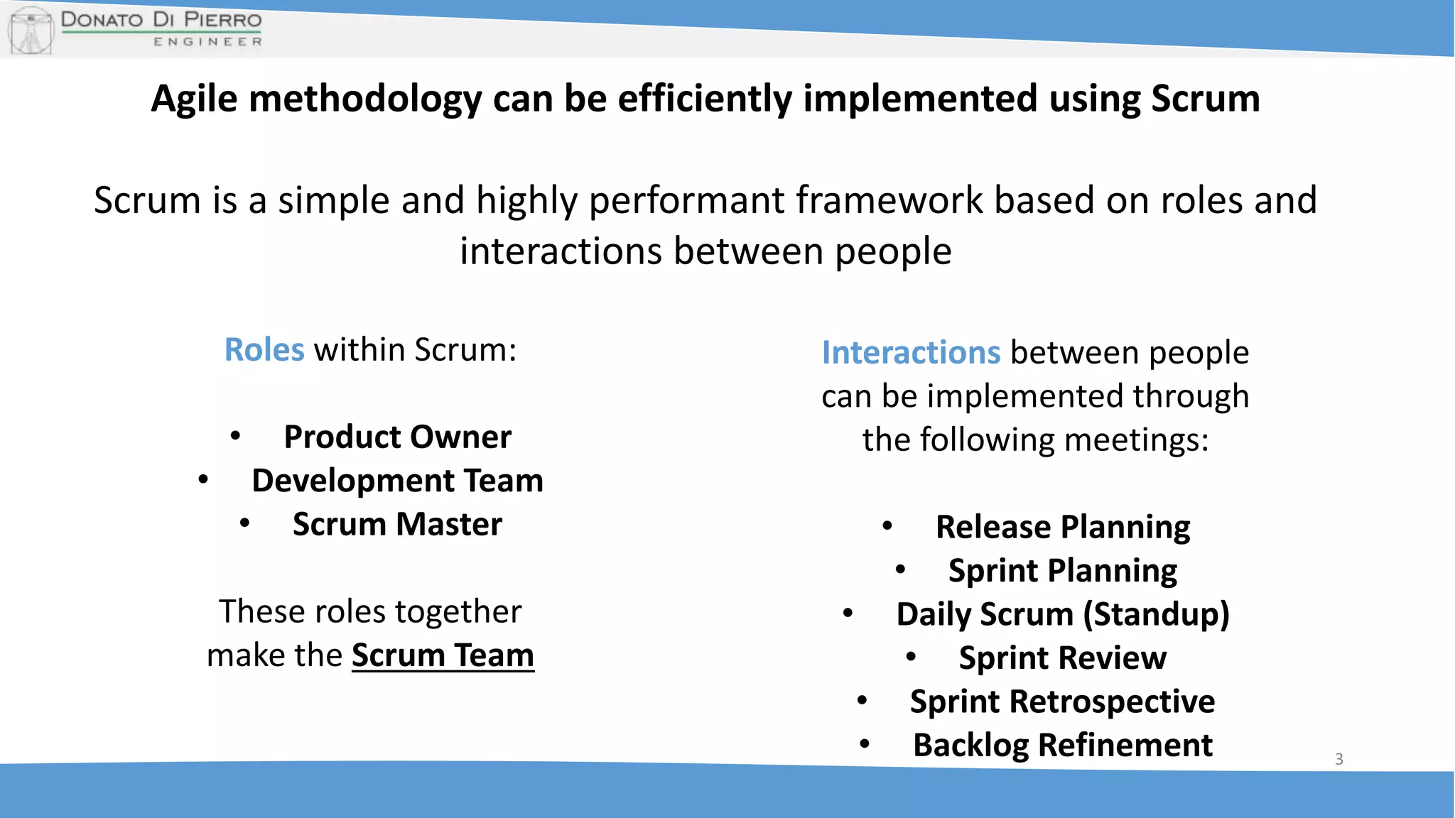 Roles in agile scrum | PPTX