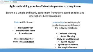 Roles in agile scrum | PPTX