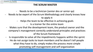 Roles in agile scrum | PPTX