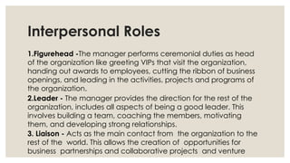 Roles of a Manager.pptx grade 11 organiz | PPT