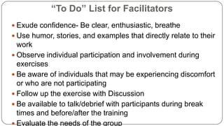 Roles of an effective facilitator | PPTX