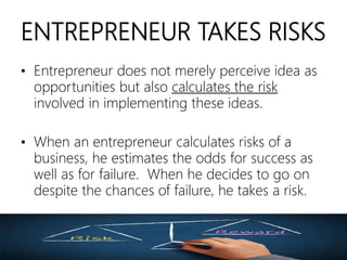 Roles of an entrepreneur | PPTX