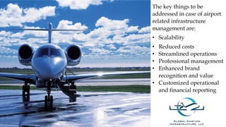 Roles of Aviation Infrastructure Management in the Aviation Industry | PPT