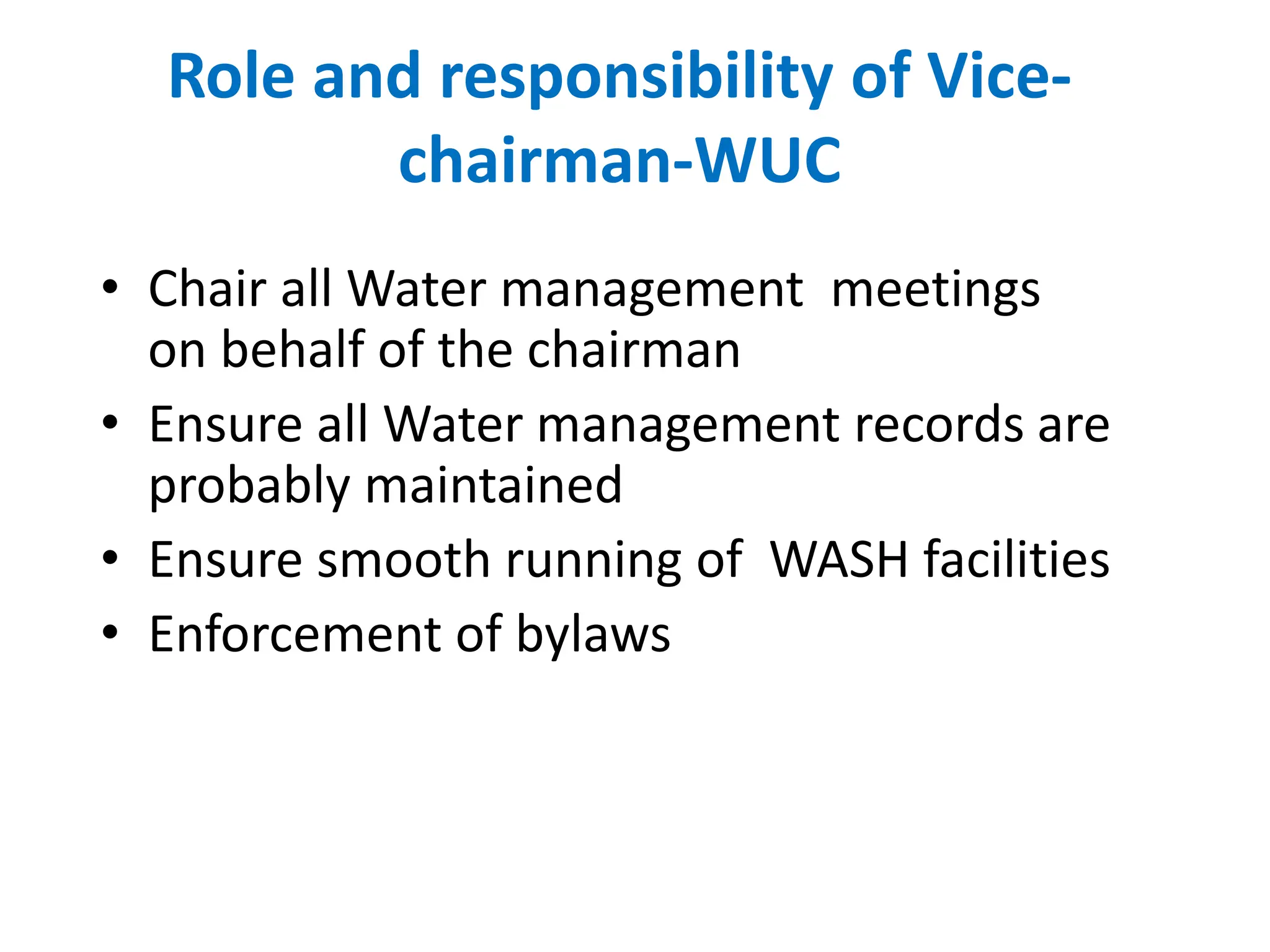 one of the Roles of a Water point committee 2.pptx