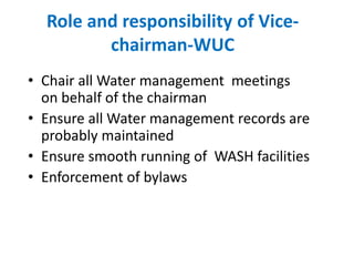 one of the Roles of a Water point committee 2.pptx