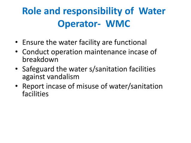 one of the Roles of a Water point committee 2.pptx