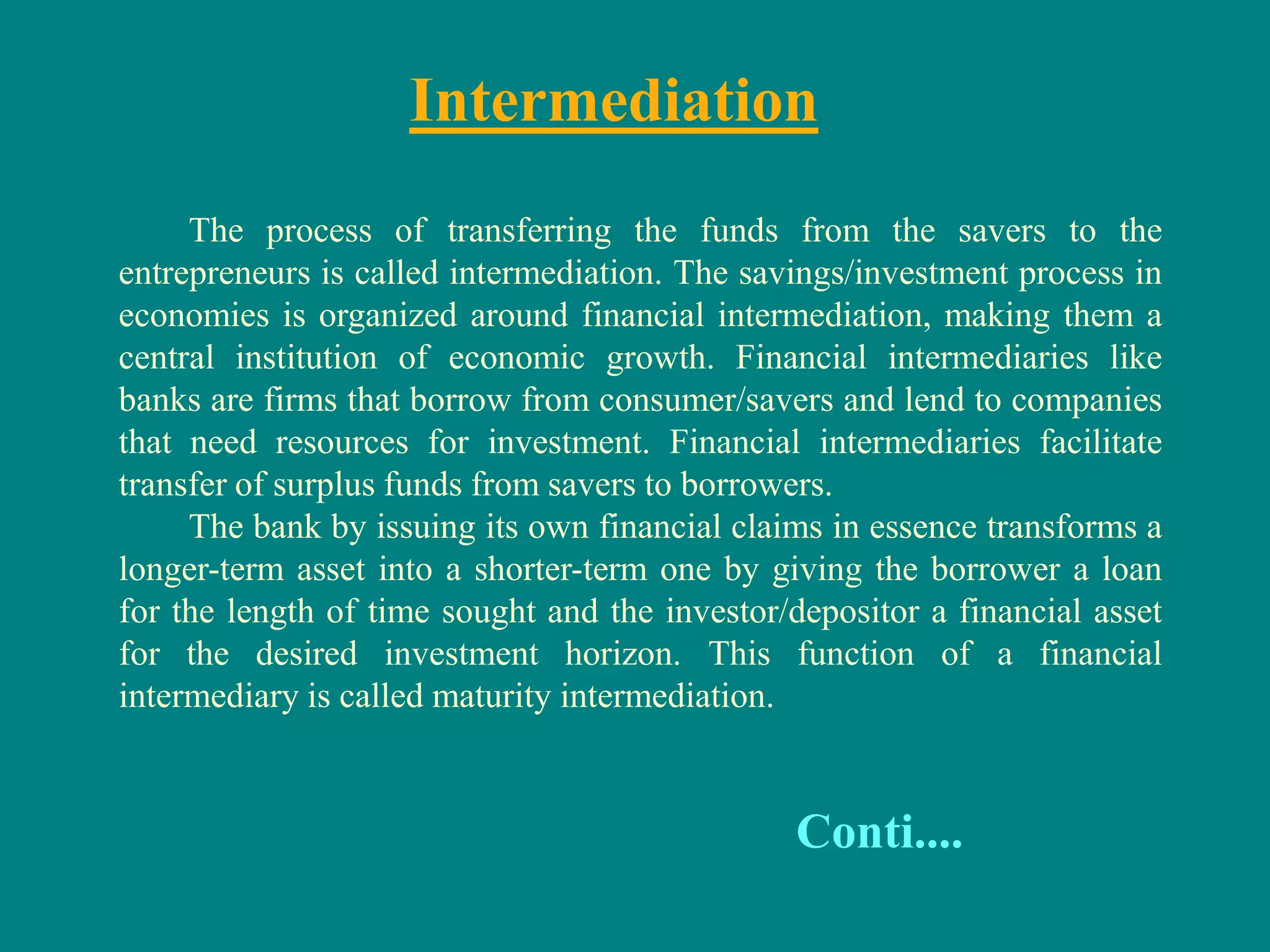Roles of banks | PPTX