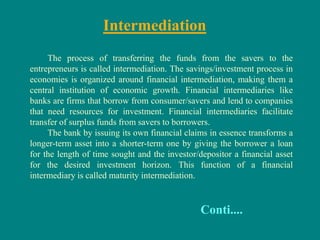 Roles of banks | PPTX