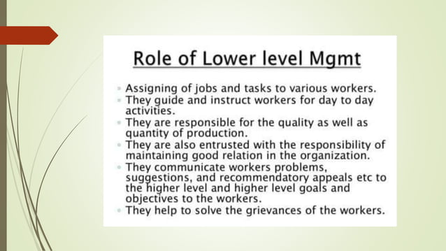 ROLES OF BOTTOM LEVEL MANAGEMENT.pptx