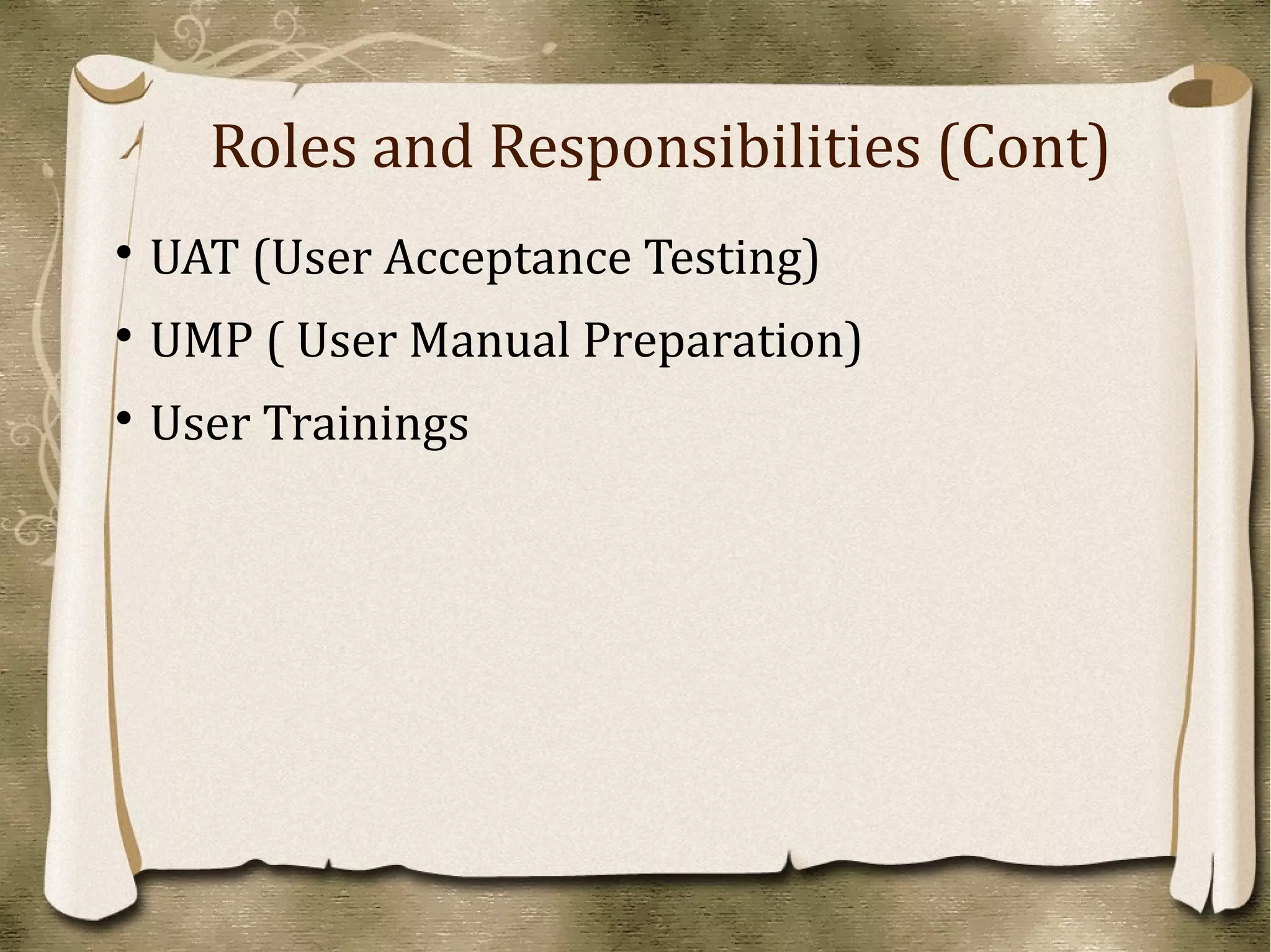 Roles of business analyst | PPS