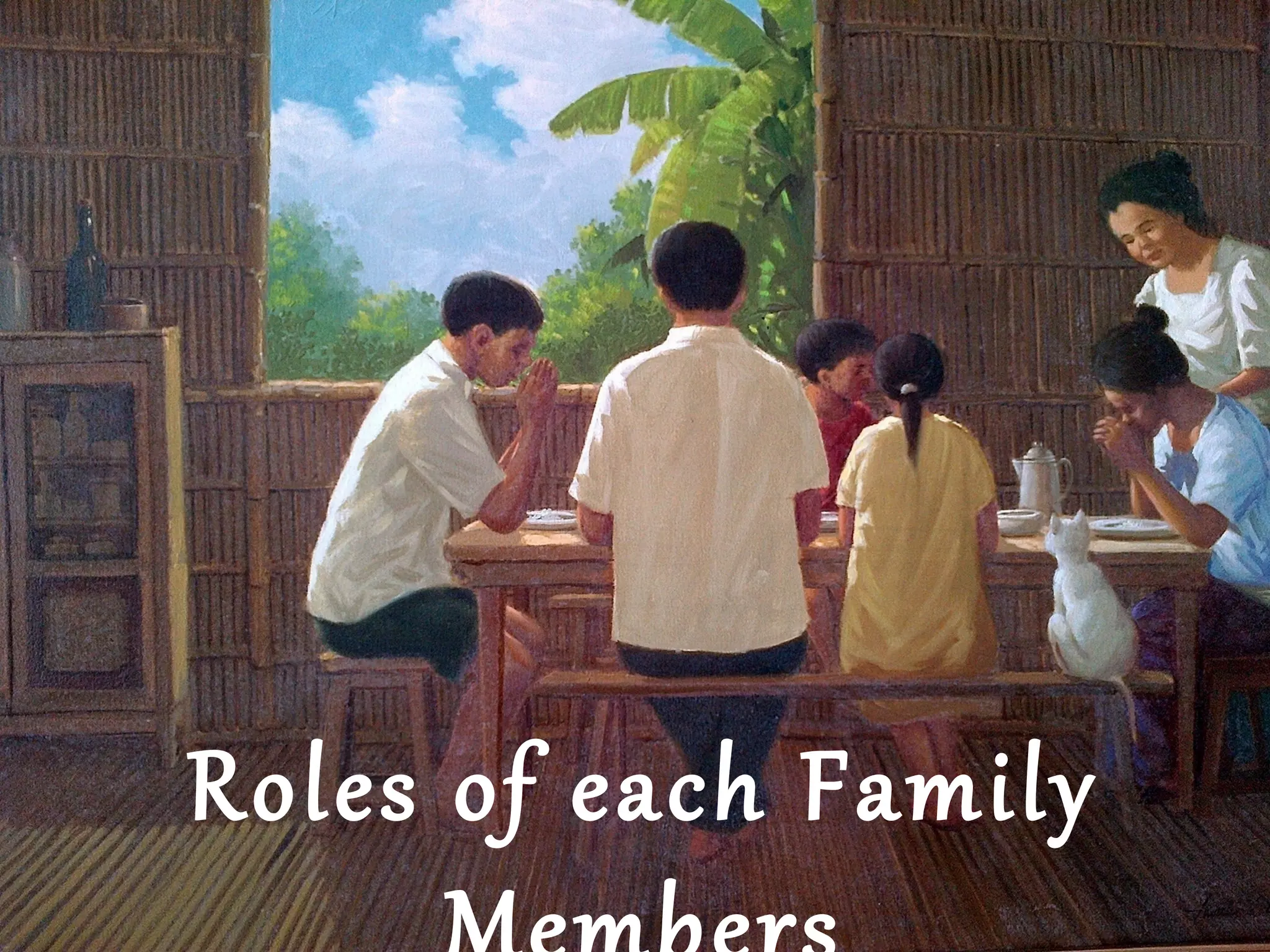 ROLES OF FAMILY - ANNE | PPT