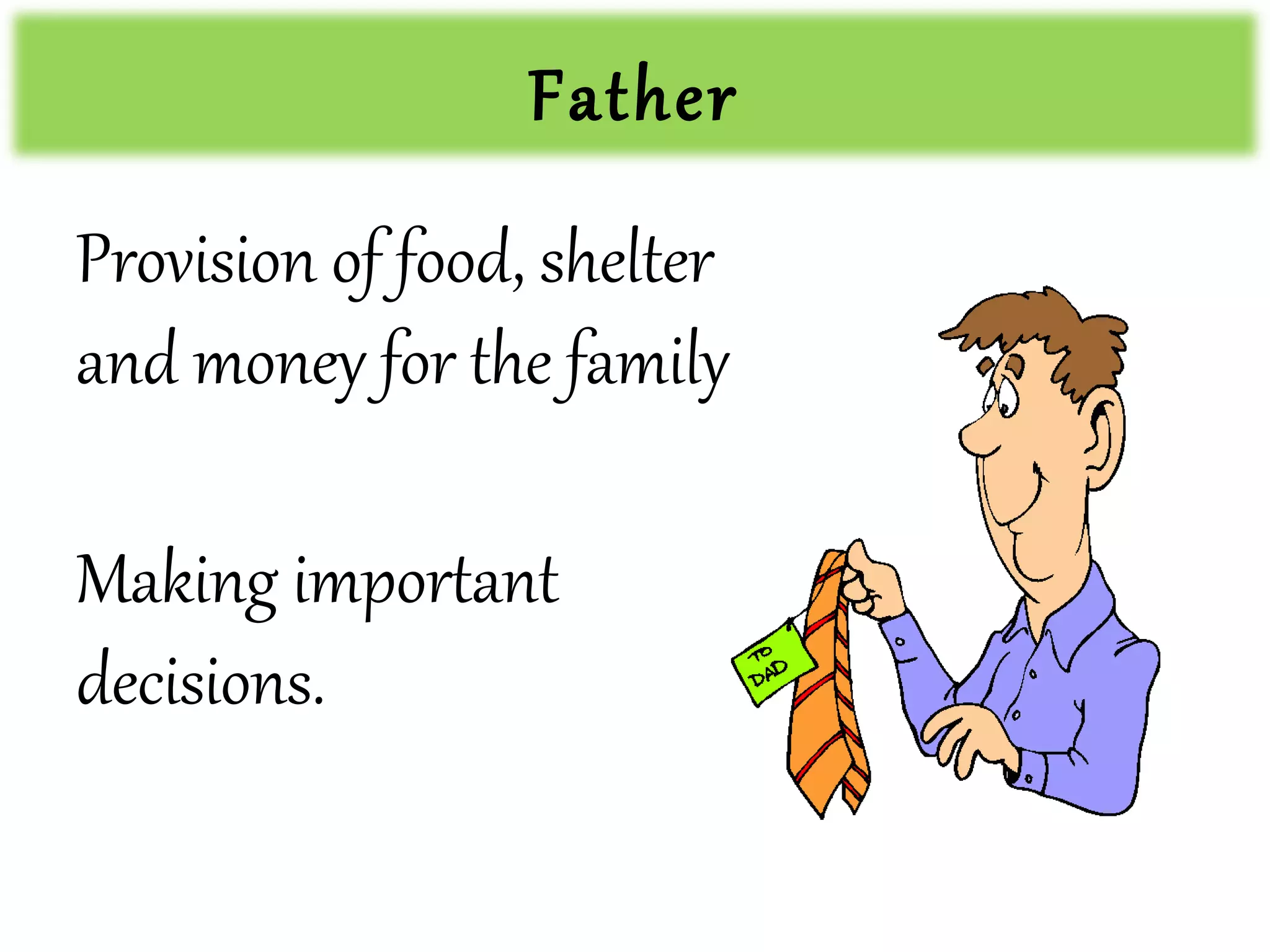 ROLES OF FAMILY - ANNE | PPT