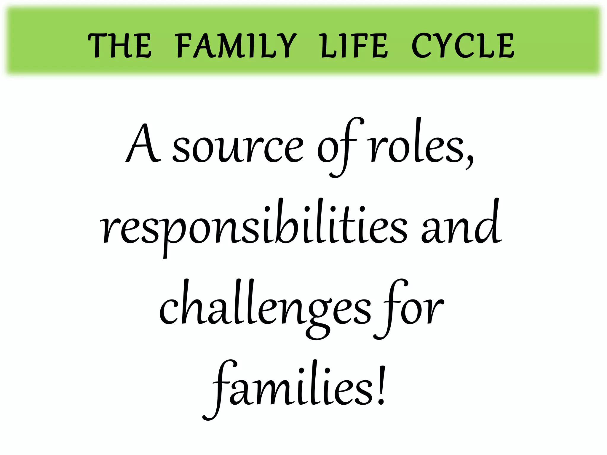 ROLES OF FAMILY - ANNE | PPT