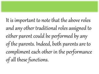 ROLES OF FAMILY - ANNE | PPT