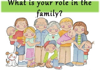 ROLES OF FAMILY - ANNE | PPT