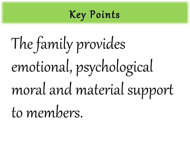 ROLES OF FAMILY - ANNE | PPT | Parenting Children Aged 4-11 | Parenting