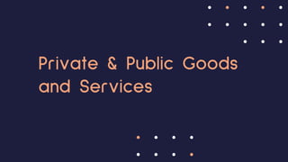 Roles of government in a market economy | PPTX