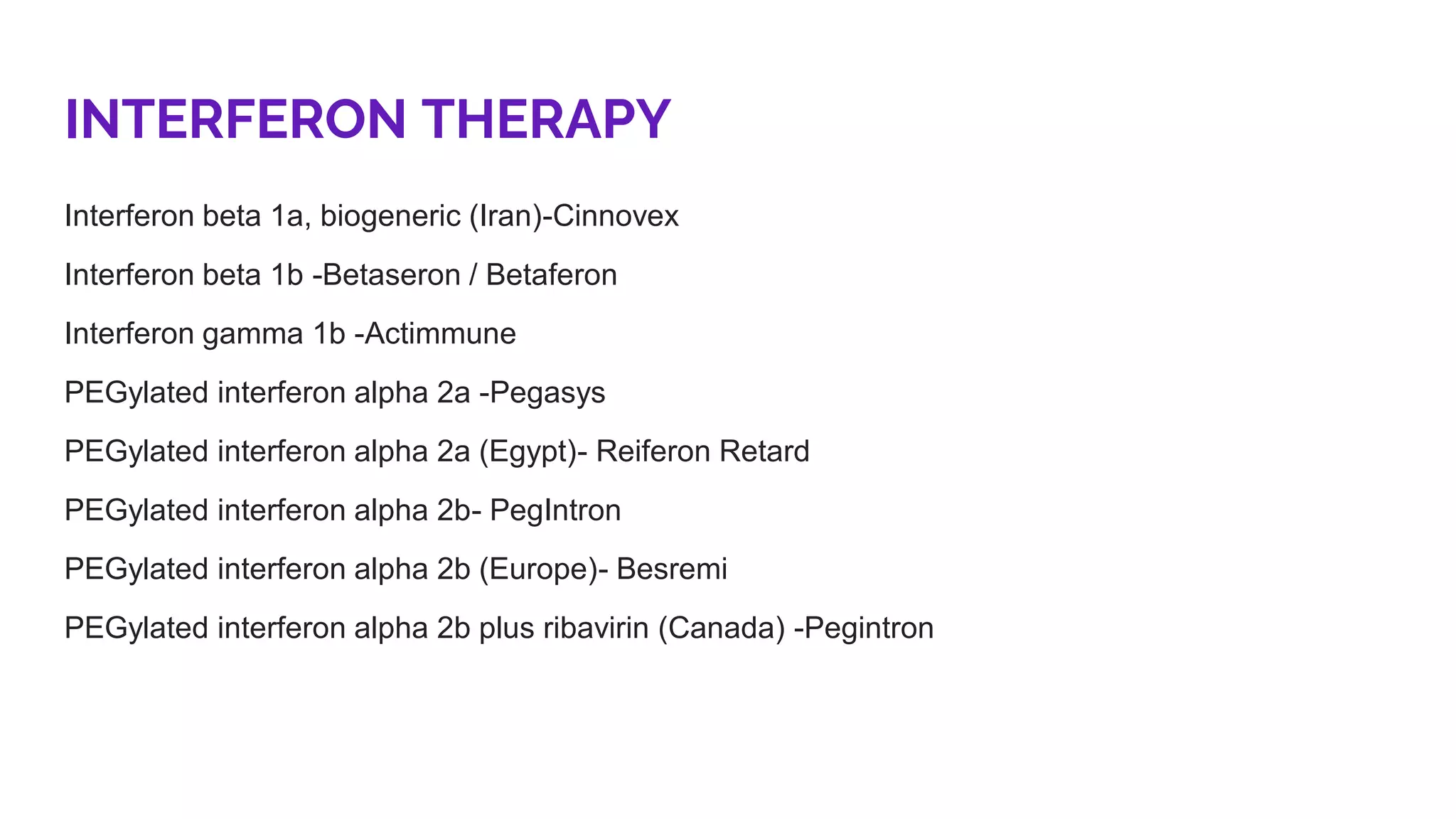 Roles of interferon in diseases. | PPTX