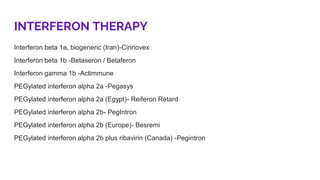 Roles of interferon in diseases. | PPTX