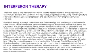 Roles of interferon in diseases. | PPTX