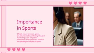 Roles of Officials in Sports.pptx MAEd-M | PPTX