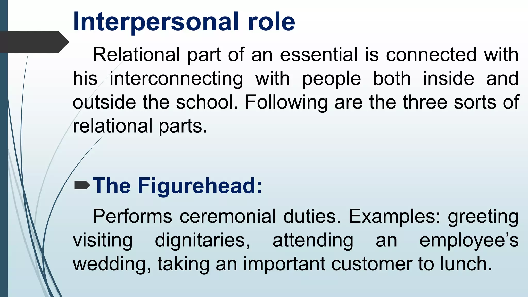 Roles of principals | PPTX
