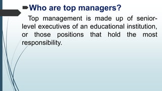 Roles of principals | PPTX