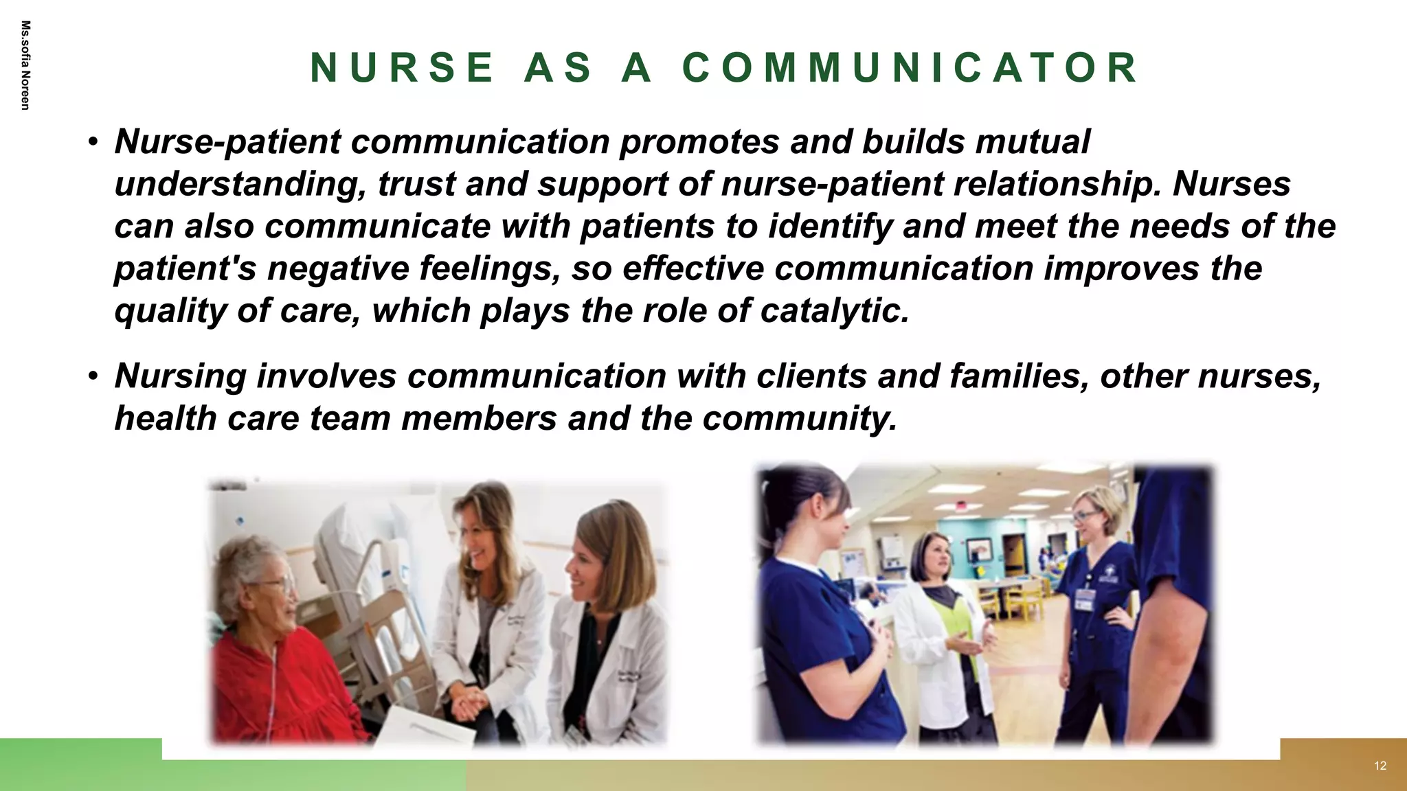 Roles of Professional Nurse (FON.1, unit II) | PDF