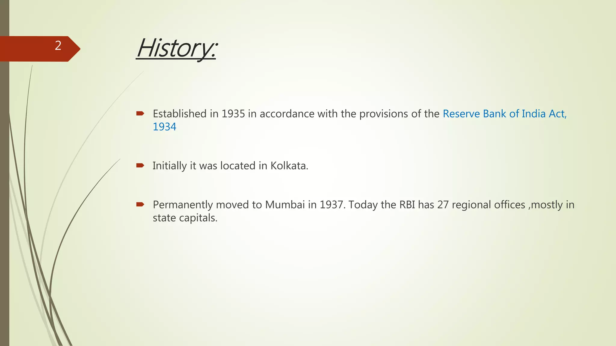 Roles of RBI | PPTX