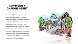 Roles of social workers | PPTX