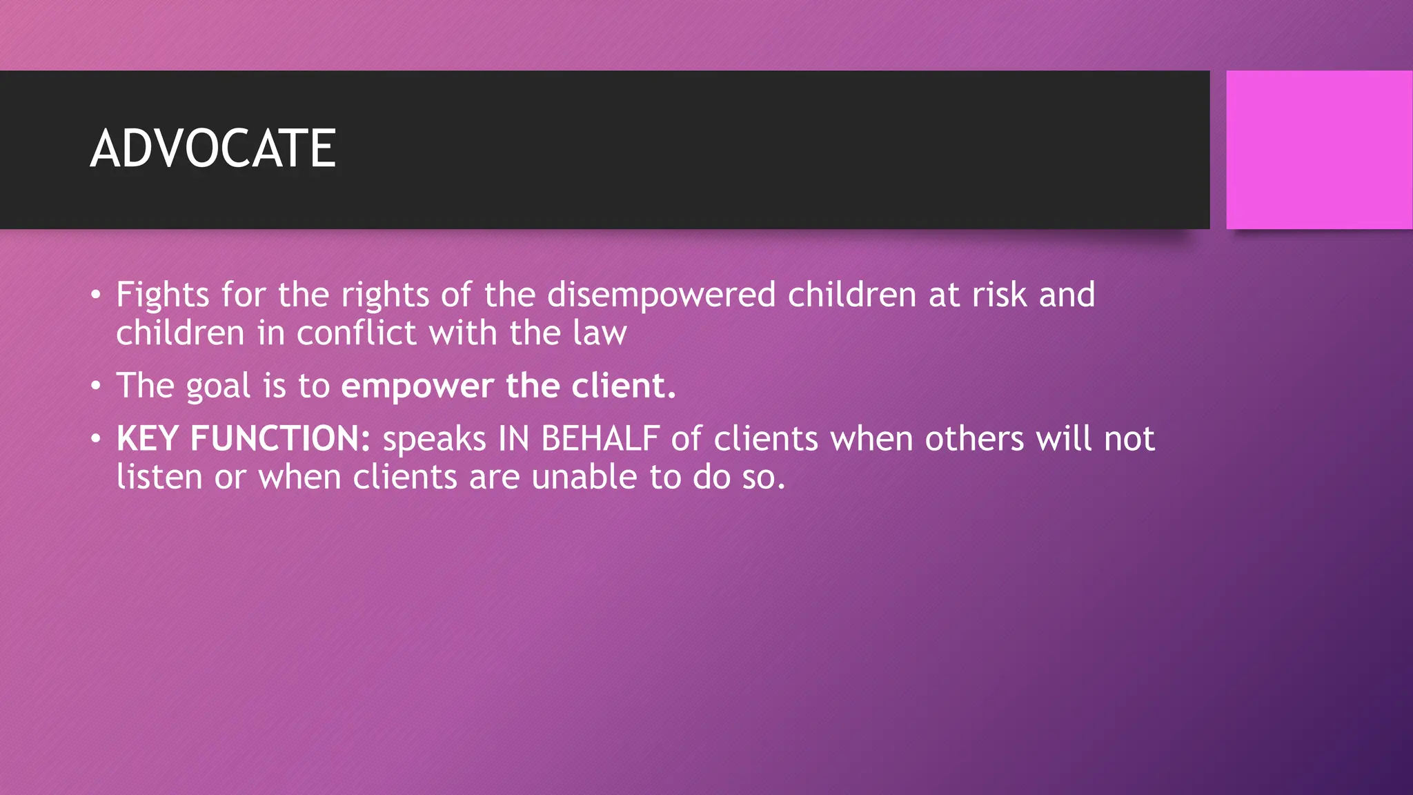 ROLES OF SOCIAL WORKERS HANDLING CASES INVOLVING CAR AND CICL.pptx