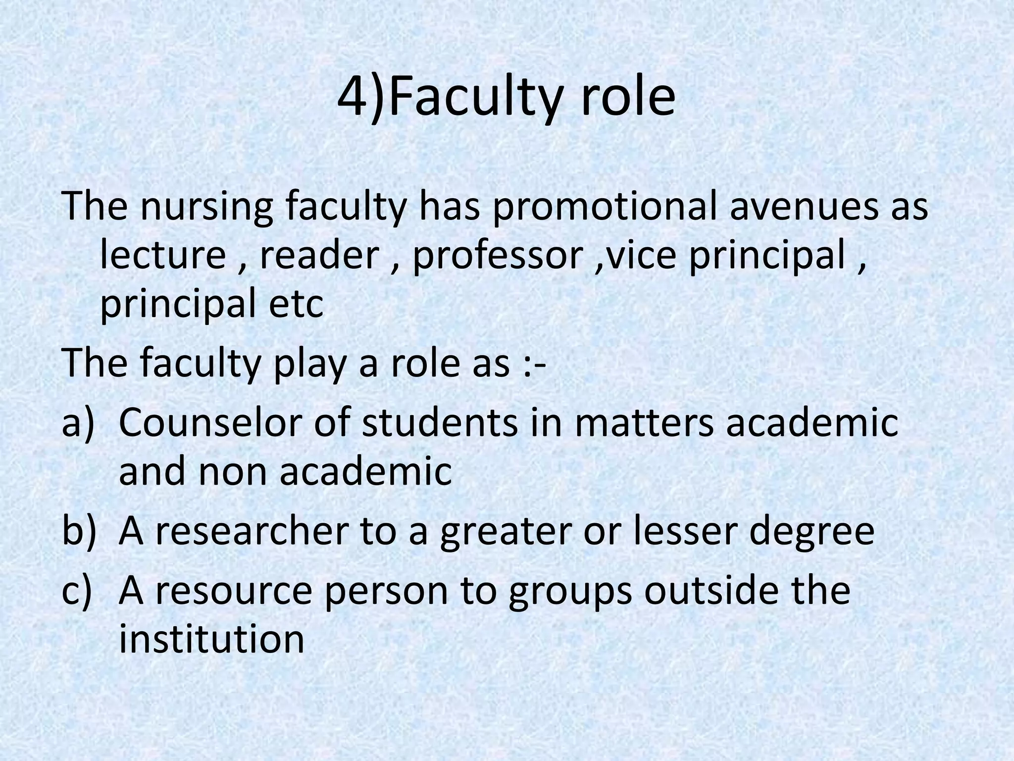 Roles of teacher | PPTX