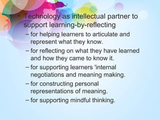 Roles of Educational Technology in Learning | PPT