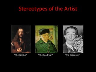 Roles of the artist upload | PPT