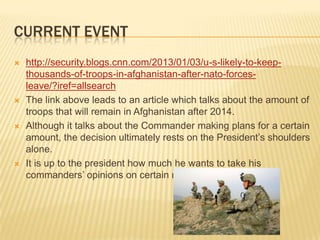 Roles of the president | PPTX