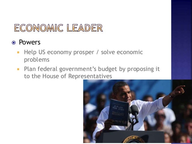 Roles of the president (7.2)