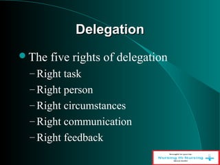 Roles of the Nurse | PPT