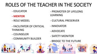 ROLES OF THE TEACHER IN THE SOCIETY.pptx