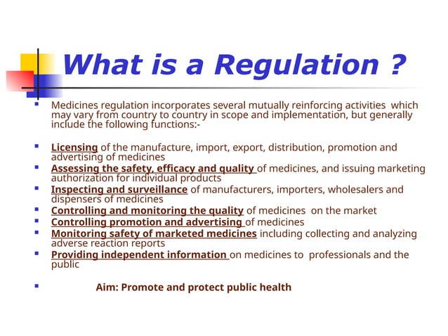 PHARMA REGULATORY AFFAIRS: ROLES & RESPONSIBILITIES | PPTX ...