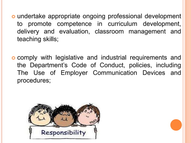 Roles, responsibilities & functions of teacher 3 | PPTX