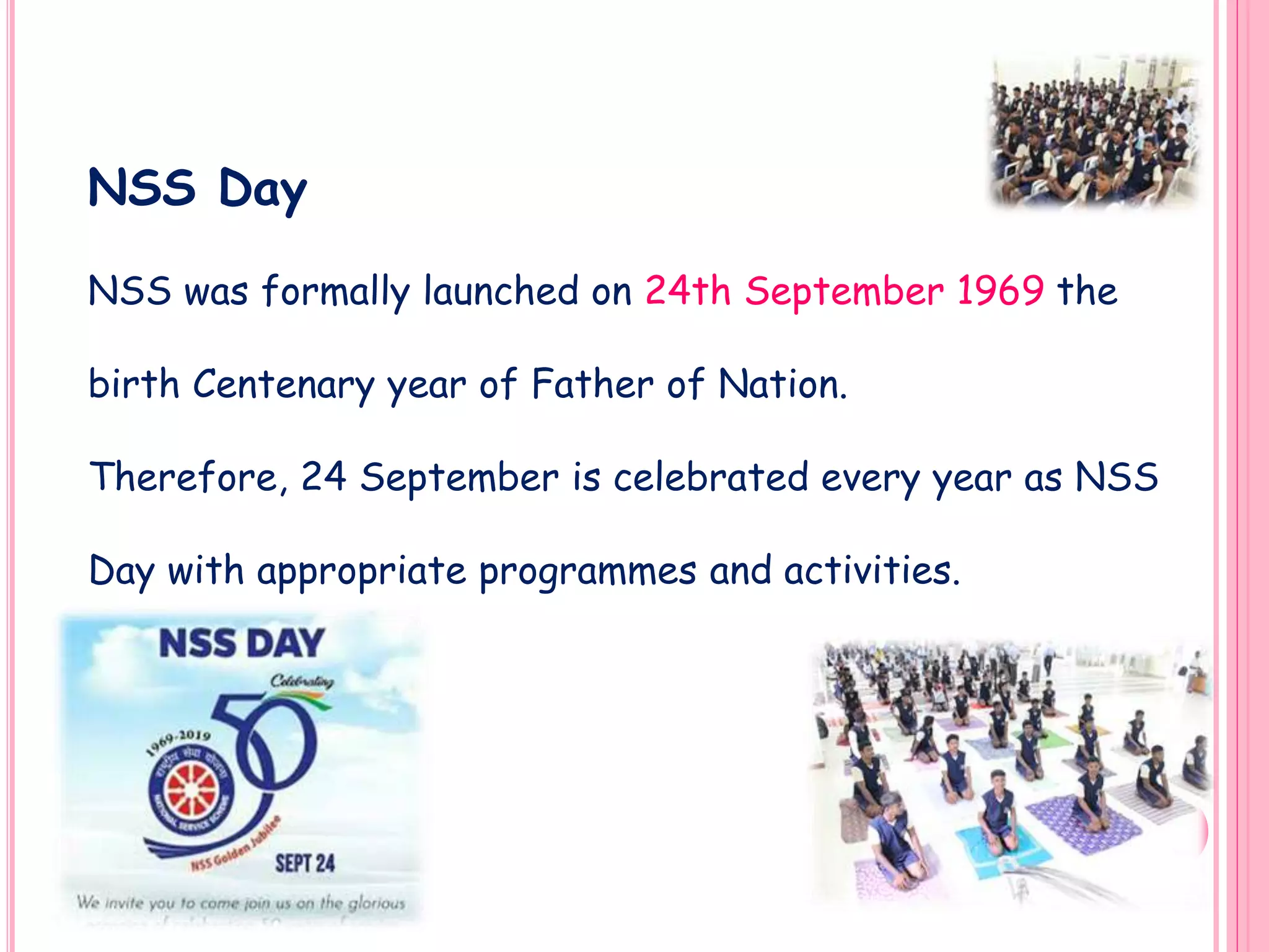 Roles and Responsibilities of NSS Volunteers | PPTX