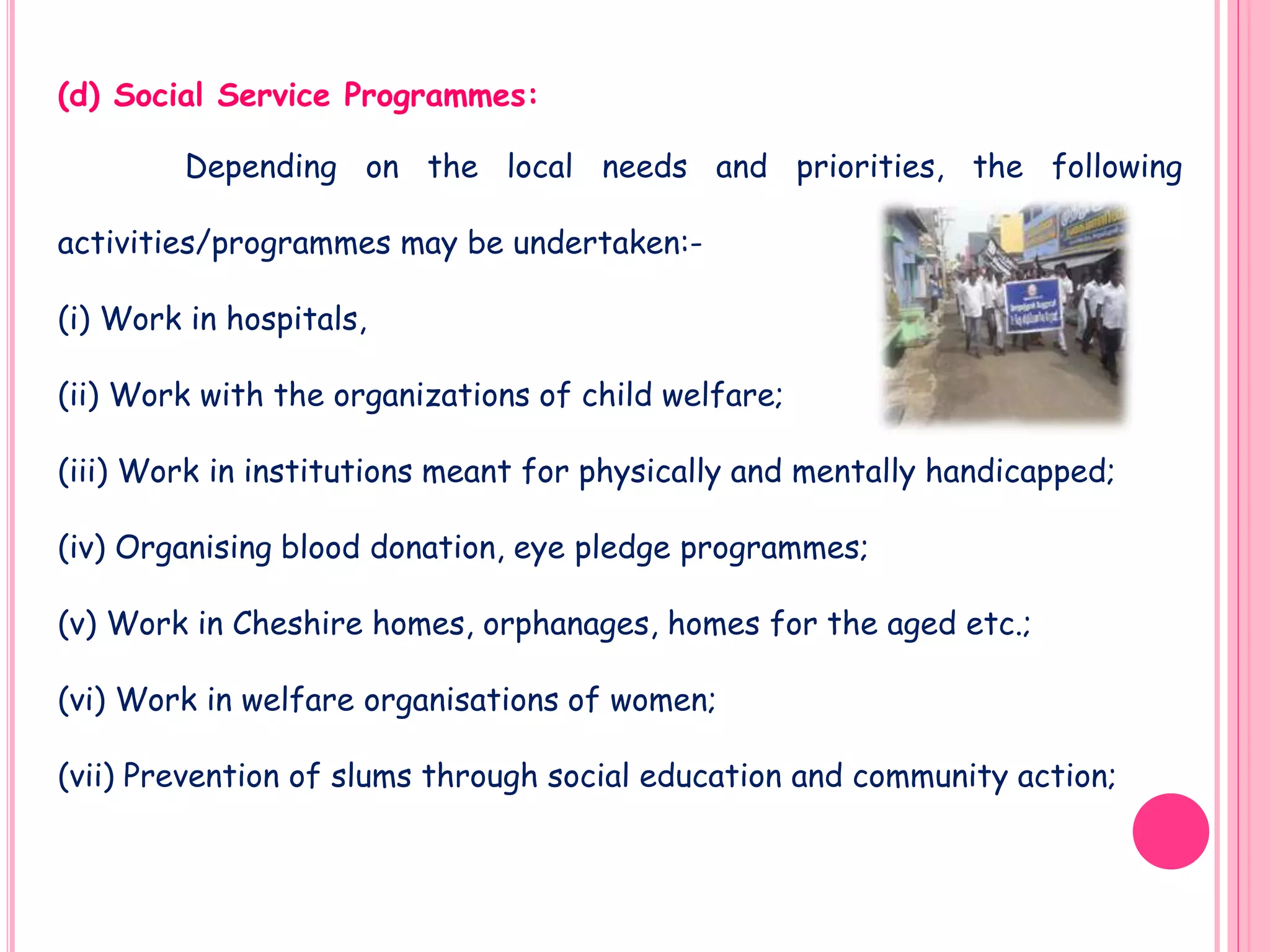 Roles and Responsibilities of NSS Volunteers | PPTX