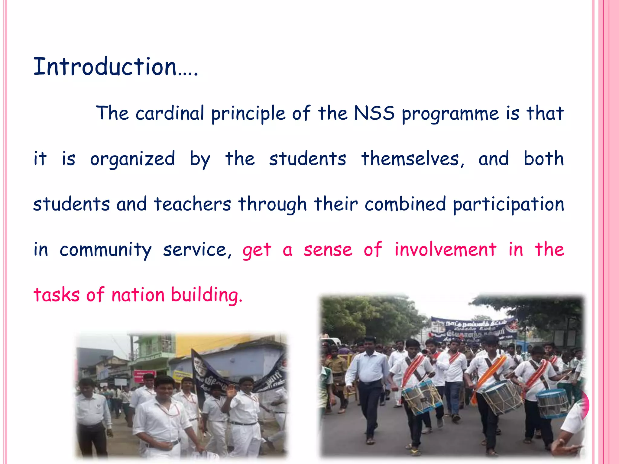 Roles and Responsibilities of NSS Volunteers | PPTX